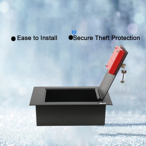 In Floor Safe Safety Box Durable Steel Plate Household Hotel Wall ...