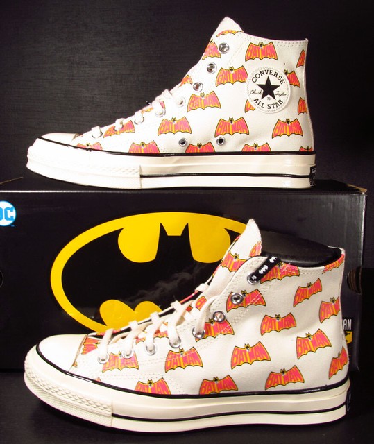 Converse Chuck 70 Hi Batman DC Comics 80 Years Anniversary 167318C Size ...