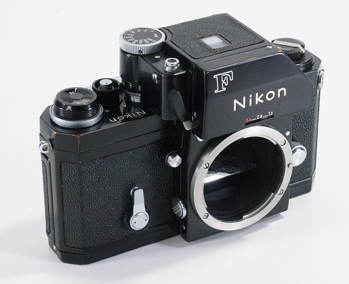 BLACK NIKON F BODY + FTN FINDER, BAD FILM COUNTER + OTHER ISSUES/224740 ...