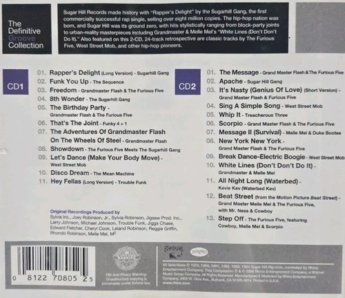 Sugar Hill Records: The Definitive Groove Collection by Various (2 CDs ...