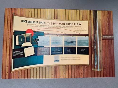 Vintage 60s 70s Wright Brothers 1903 First Flight North Carolina ...