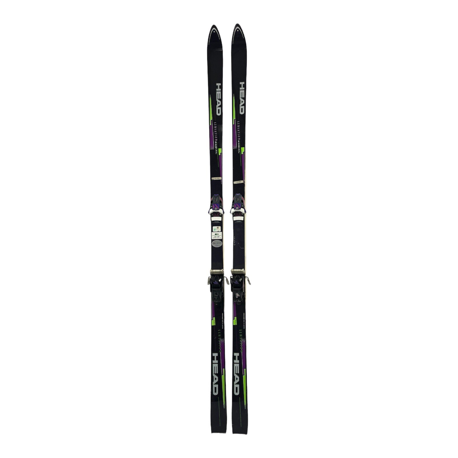 HEAD SENSATION RADIAL 197CM AUSTRIA SKIS + TYROLIA 590 DIAGONAL ...