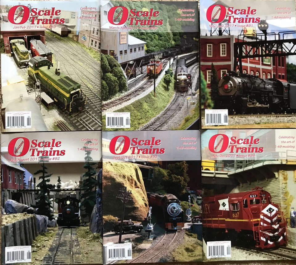 O scale trains magazine in year sets 2003-2023. Most are complete | eBay