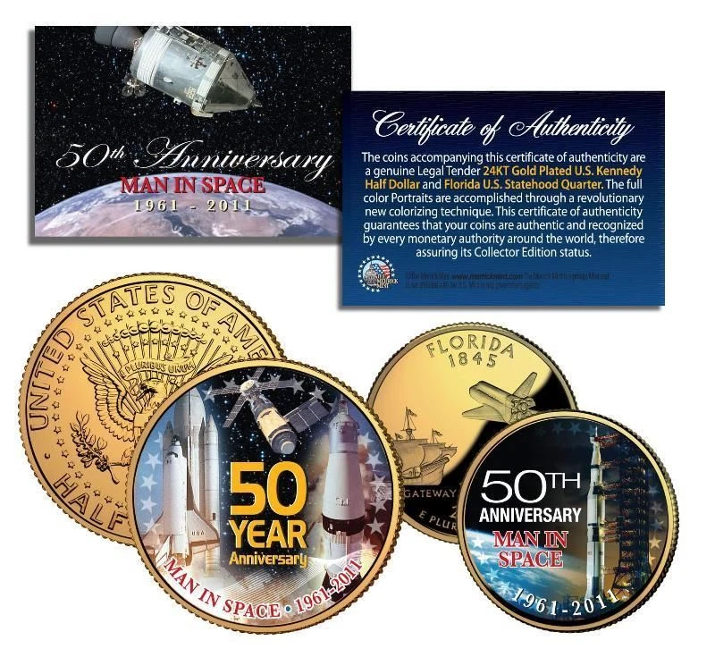Nasa Gold Coins