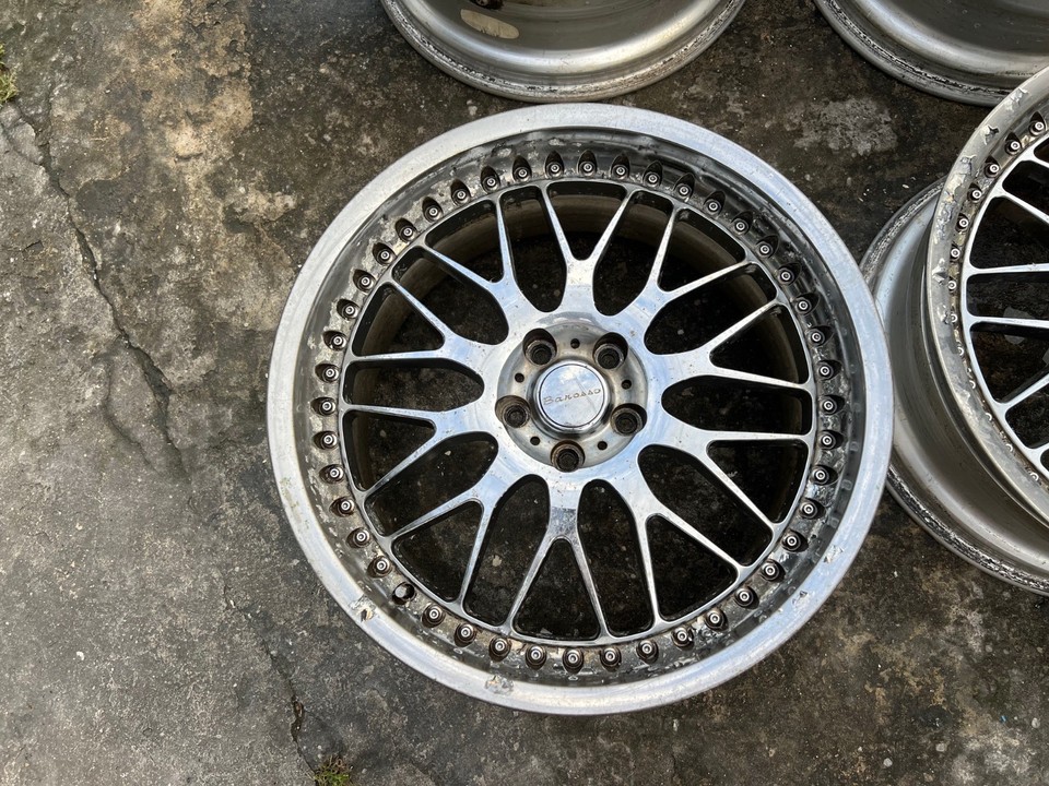JDM 20" WORK Barosso CHROME wheels rims for Japan mesh | eBay
