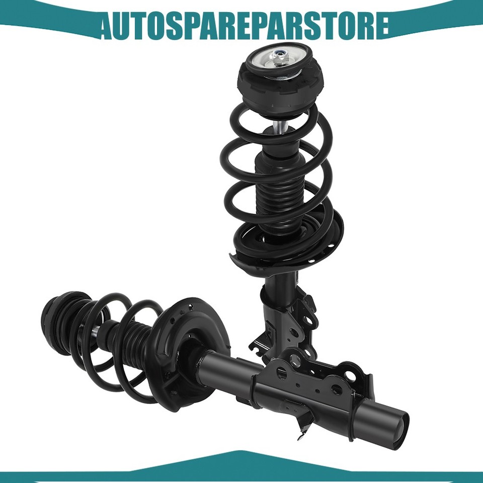 Front Complete Struts & Coil Springs Mounts For 2013 2014 2015 ...