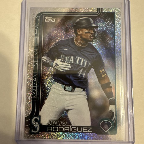 2025 Topps series 1 Julio Rodriguez sandglitter foil | eBay