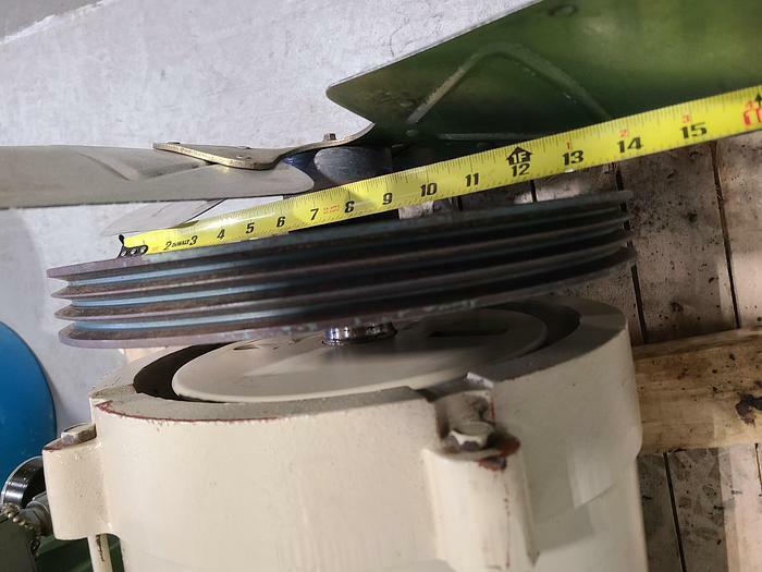 GE Compressor Motor 25 HP 1775 RPM 208V 3 Phase Frame 284T with Control ...