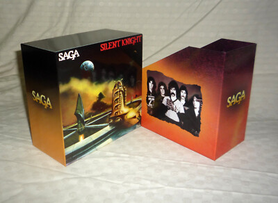 Saga : Silent Knight empty promo box for mini lp,Jewelcase cd, | eBay