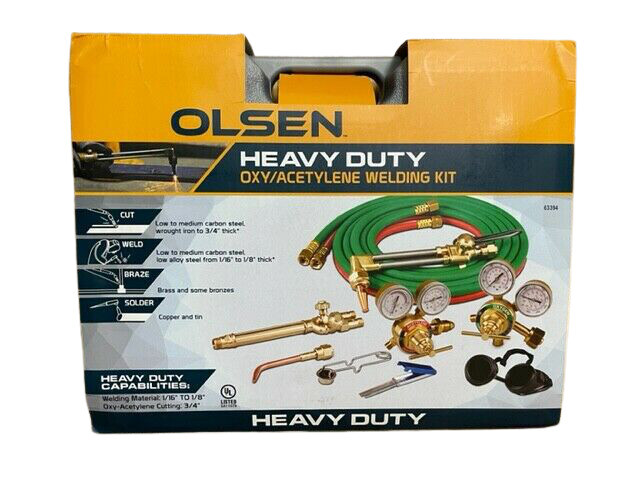Olsen 63394 Heavy Duty Oxygen and Acetylene Welding Kit for sale online ...