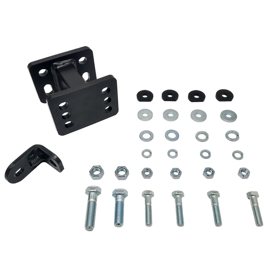 Towbar Extension +75mm Tow Ball Spacer Block 90mm/83x56mm for Jumper ...