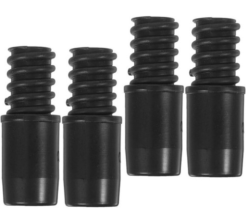 Threaded Tip Replacement ~ Mop Head ~ Broom Handle Threaded End ~ Black ...
