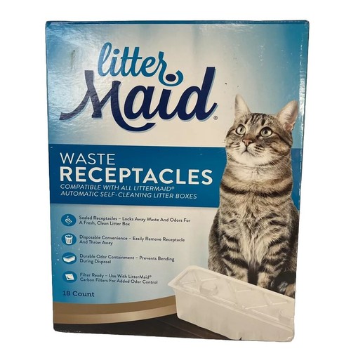 LitterMaid Waste Receptacles for all Litter Maid Boxes 18 Ct 1st/2nd Ed ...
