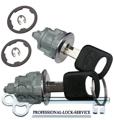 Ford Ranger 1997-2011 Door Lock Key Cylinder Pair Tumbler Barrel Chrome ...