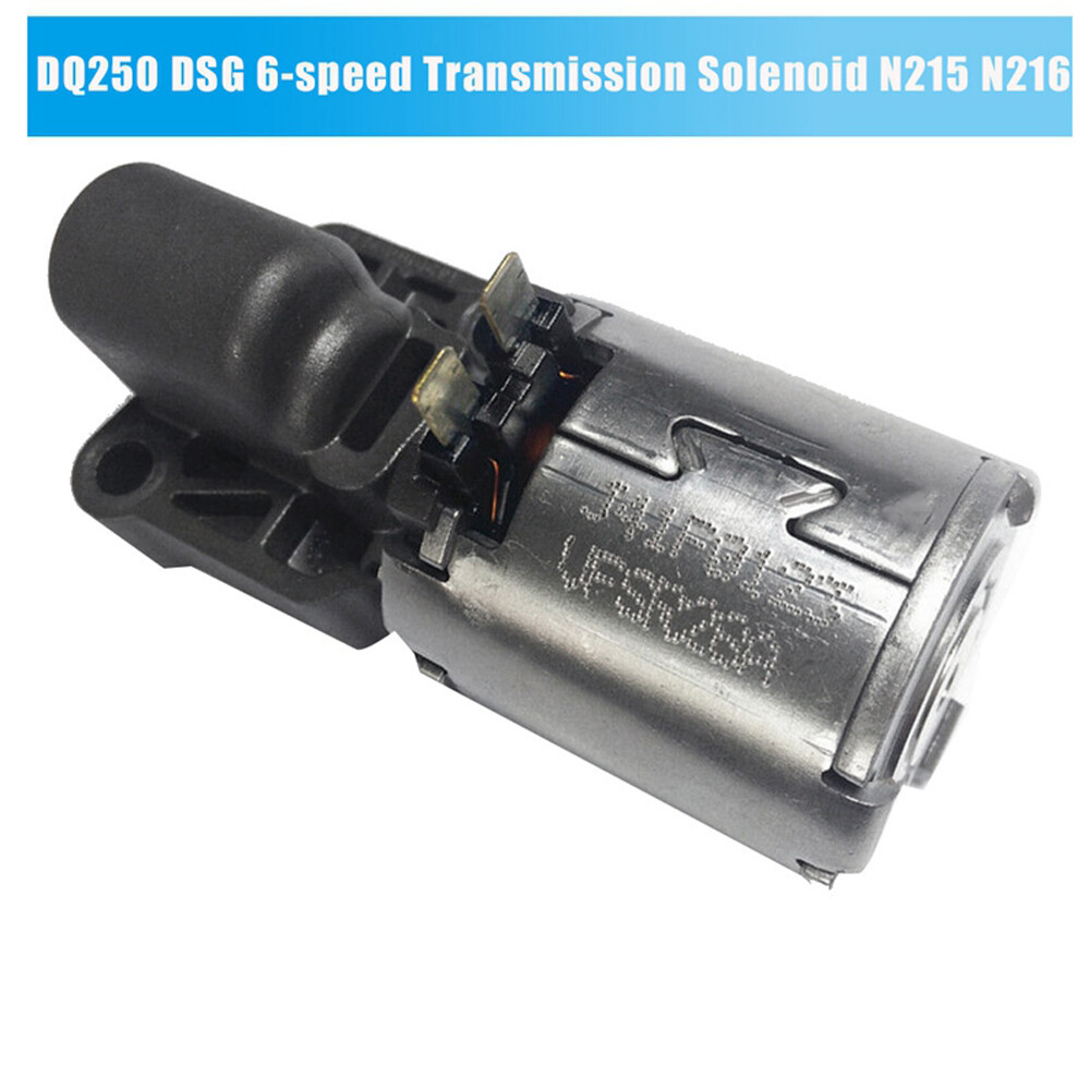 2X For VW AUDI N215 PC1 N216 PC 6-Speed DSG 02E Transmission Solenoid ...