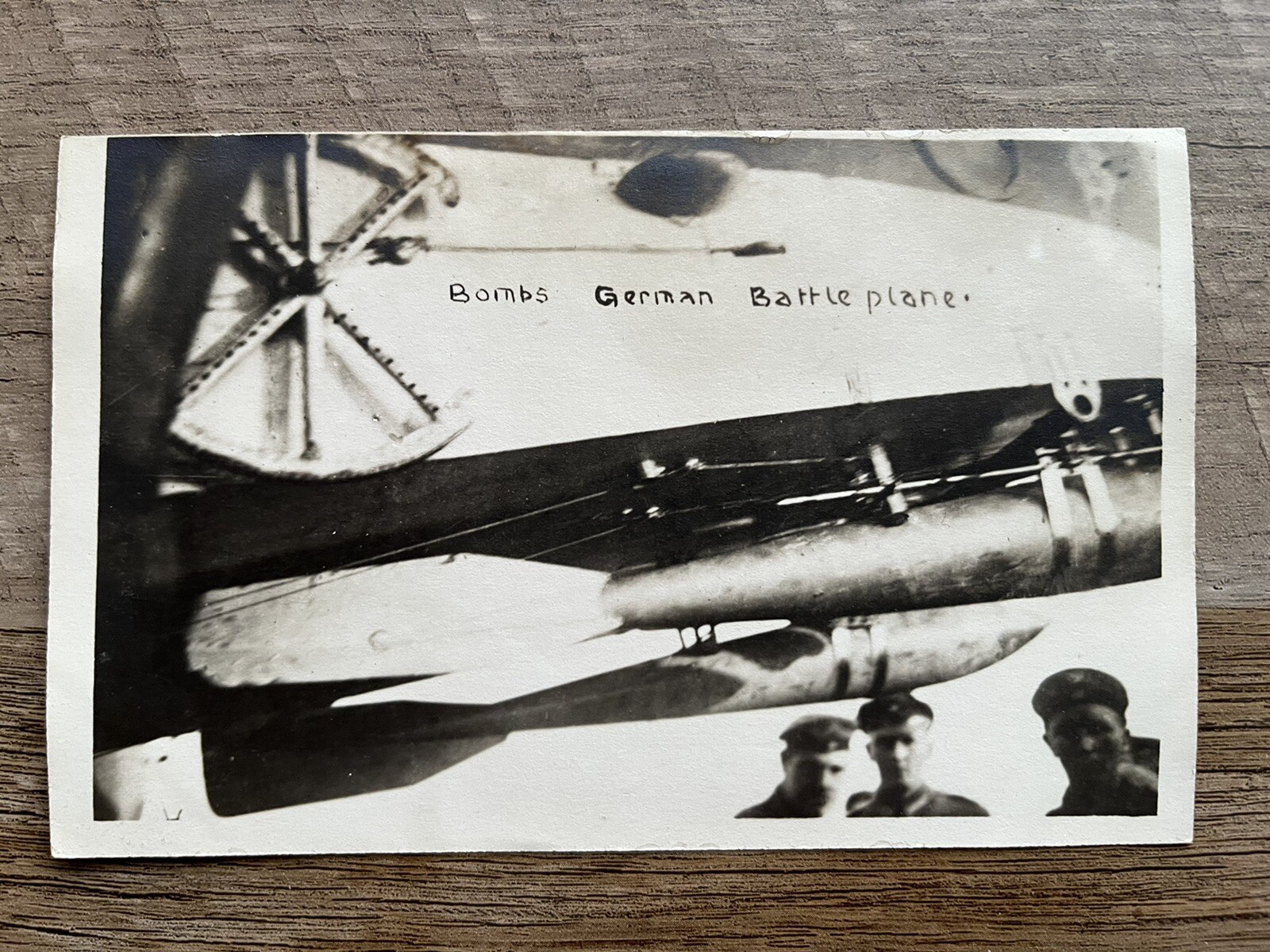 WWI WW1 - German Bomber Plane Bombs - Antique Real Photo Postcard RPPC ...
