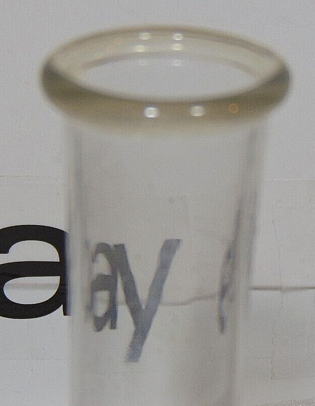 Glass Beaker Flask K EXAX Vintage Buchner Pyrex Laboratory Antique Stem ...