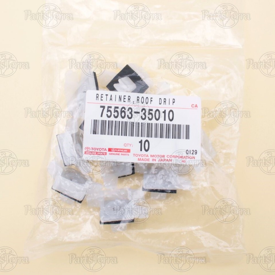 75563-35010 GENUINE Toyota FJ CRUISER Upper Windshield Reveal Molding ...