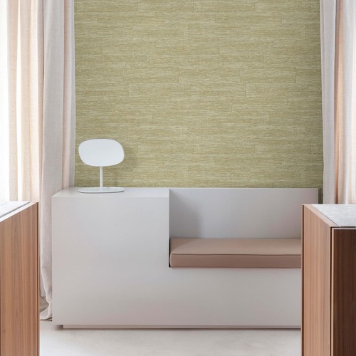 Sage Green Wallpaper Johor Woven Pattern Vinyl Textured Washable ...