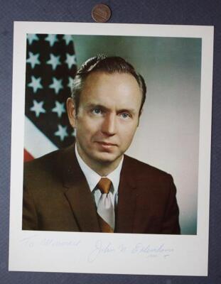 1965-83 Illinois Congressman John N. Erlenborn signed autographed ...