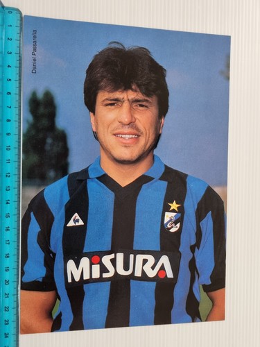Photo Daniel Passarella Inter Size Photograph Card | eBay