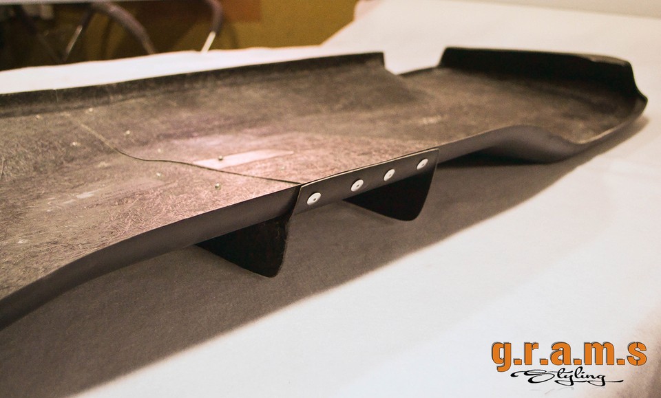 Mitsubishi EVO 7/8/9 VOLTEX Style Rear Diffuser Undertray racing v8 | eBay