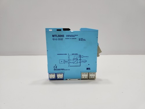 MEASUREMENTS TECHNOLOGY MTL5045 ISOLATING DRIVER 4-20MA FOR I/P ...