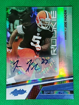 Joe Haden 2010 Absolute Memorabilia Card #151 Rookie Autograph SN 10/25 ...