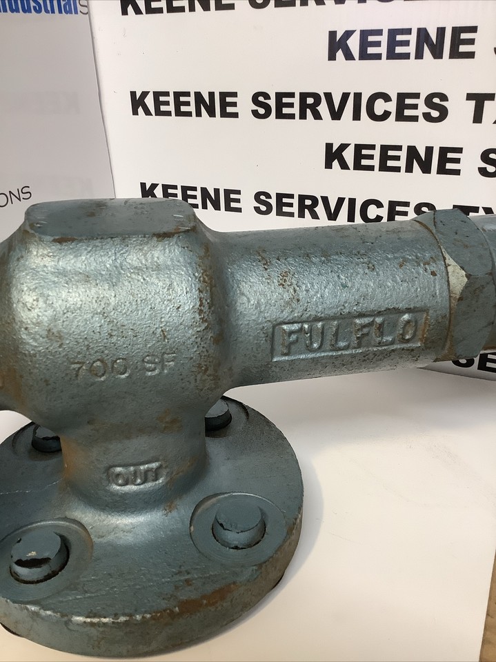 Fulflo V Series 1-1/2” 300# Hydraulic Bypass Relief Valve VSF7RV | eBay