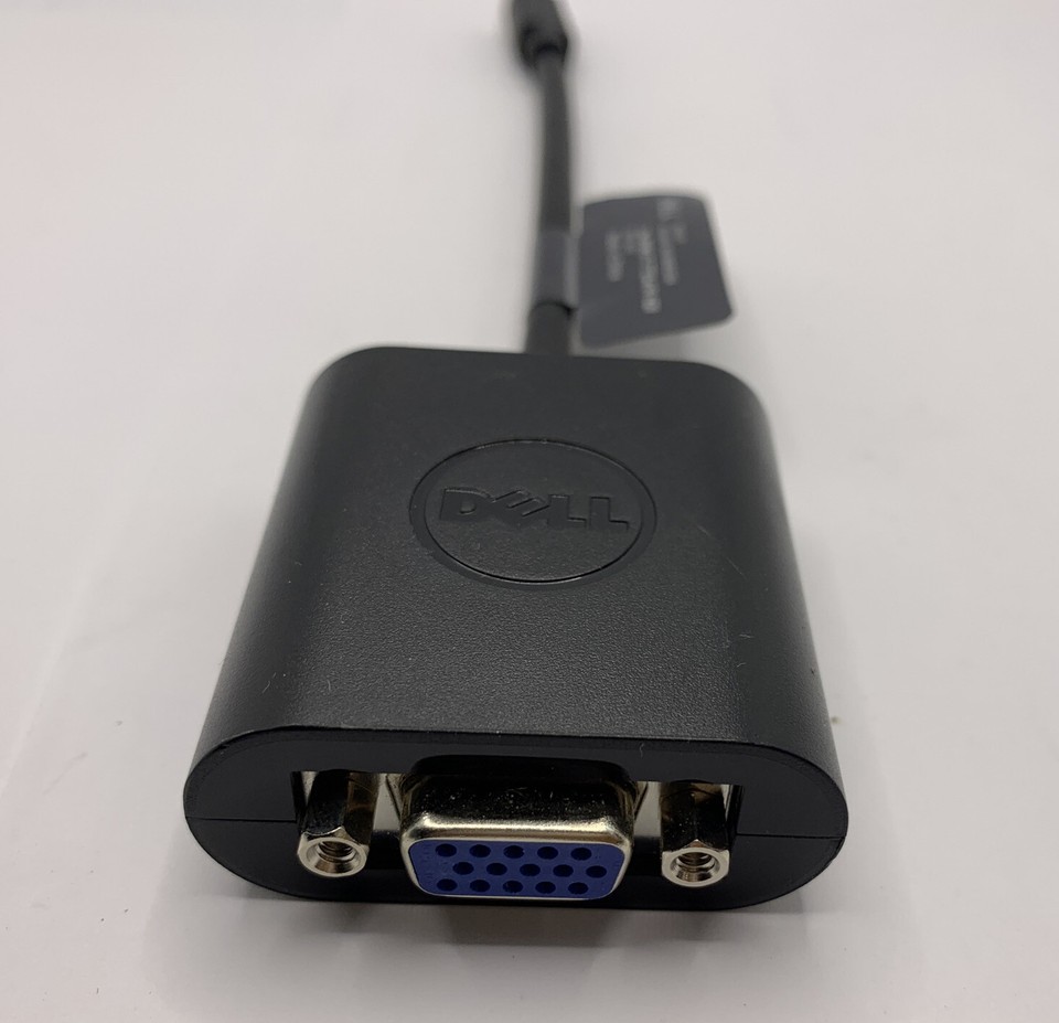 Genuine Dell Adapter Mini Display Port to VGA DAYBNBC084 | eBay