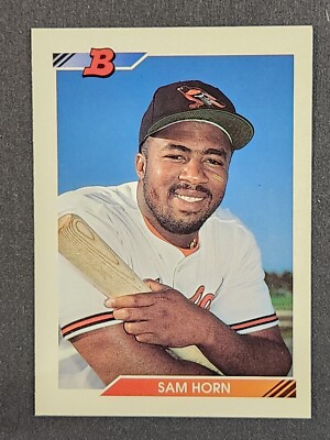 1992 Bowman Baseball #177 Sam Horn | eBay