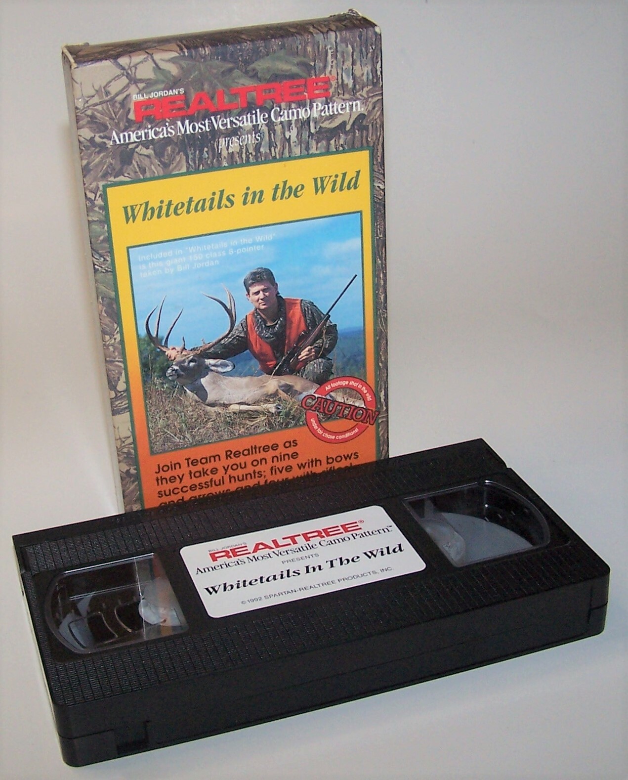 Whitetails In The Wild Bill Jordan's Realtree Deer Hunting VHS Cassette ...