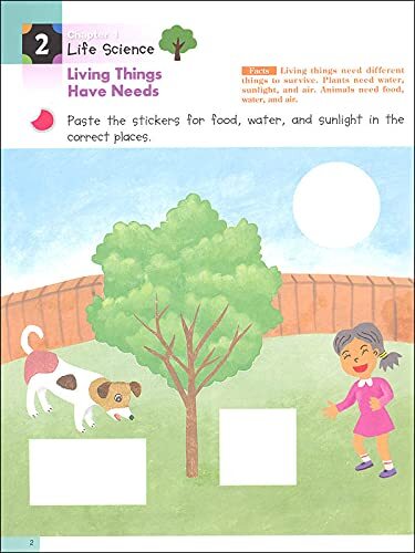 Kumon Pre K & Up Science Sticker Activity Book (Kumon Sticker Activity ...