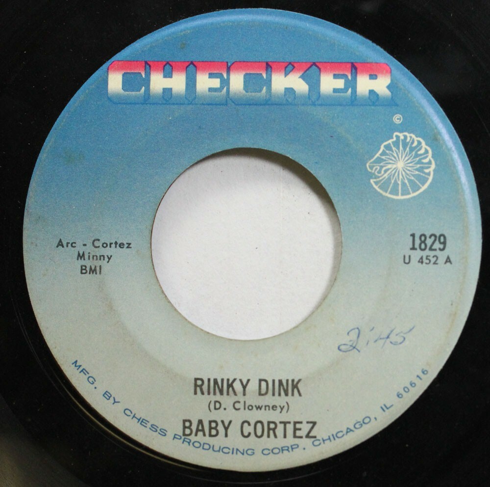 Soul 45 Baby Cortez - Rinky Dink / Rinky Dink On Checker | eBay