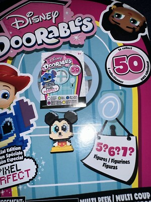 Disney Doorables Series 12 Pixel Perfect Special Edition Mickey Mouse ...
