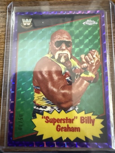 2025 Topps Chrome WWE - 1985 Topps Legends Billy Graham Purple ...