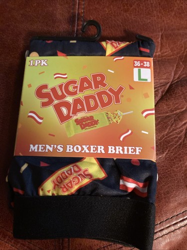 Sugar Daddy Men’s Boxer Brief Size Large 36/38 Fun Underwear! | eBay