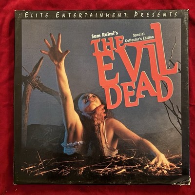 The Evil Dead box set 3 laserdisc Special Edition gold discs Horror ...