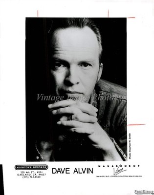1994 Dave Alvin Singer Songwriter Poet Writer Famous 8X10 Historic ...