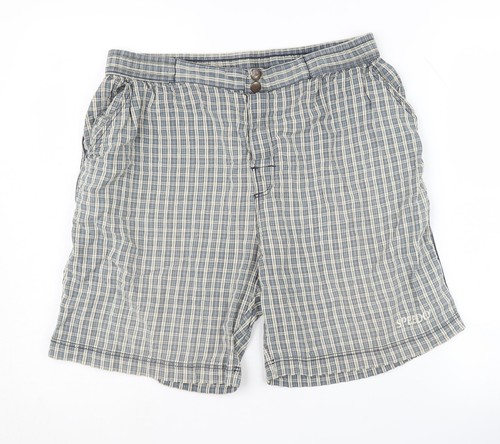 Speedo Men’s Grey Check Swim Shorts 2XL Cotton | eBay