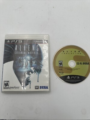 PS3 PlayStation 3 Aliens Colonial Marines & Alien Isolation Tested ...