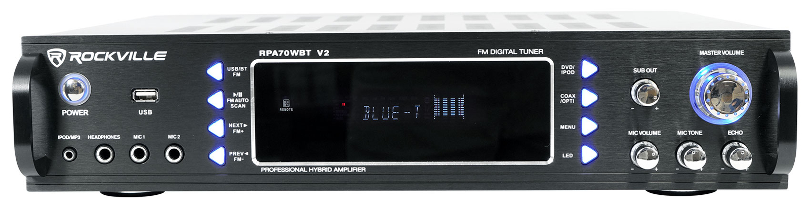 Technical Pro Dual 15" LED Karaoke Speakers+Bluetooth Amplifier+2 ...