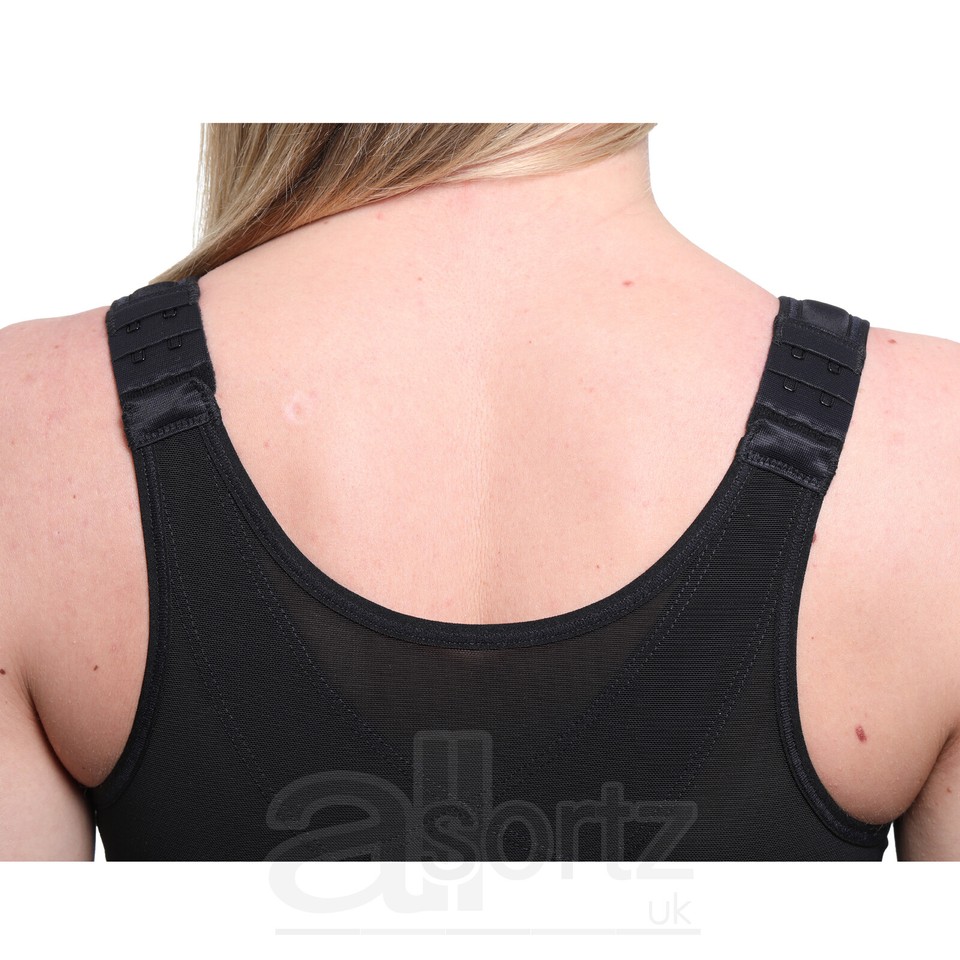 Ladies Gemm Sports Bra High Impact Front Fasten Plus Size Non Wired ...