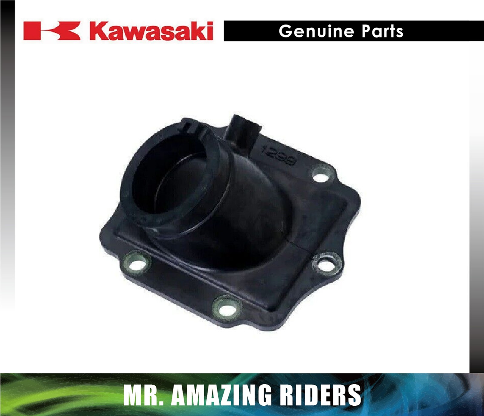 KAWASAKI GENUINE NEW 1995 - 2006 CARBURETOR HOLDER KDX 200 220R 16065 ...