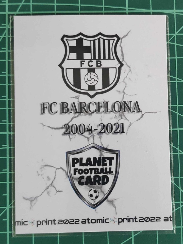 MESSI, FC BARCELONA 2014. AUTOGRAPH. COLECTION CARD. NO PANINI/ NO ...
