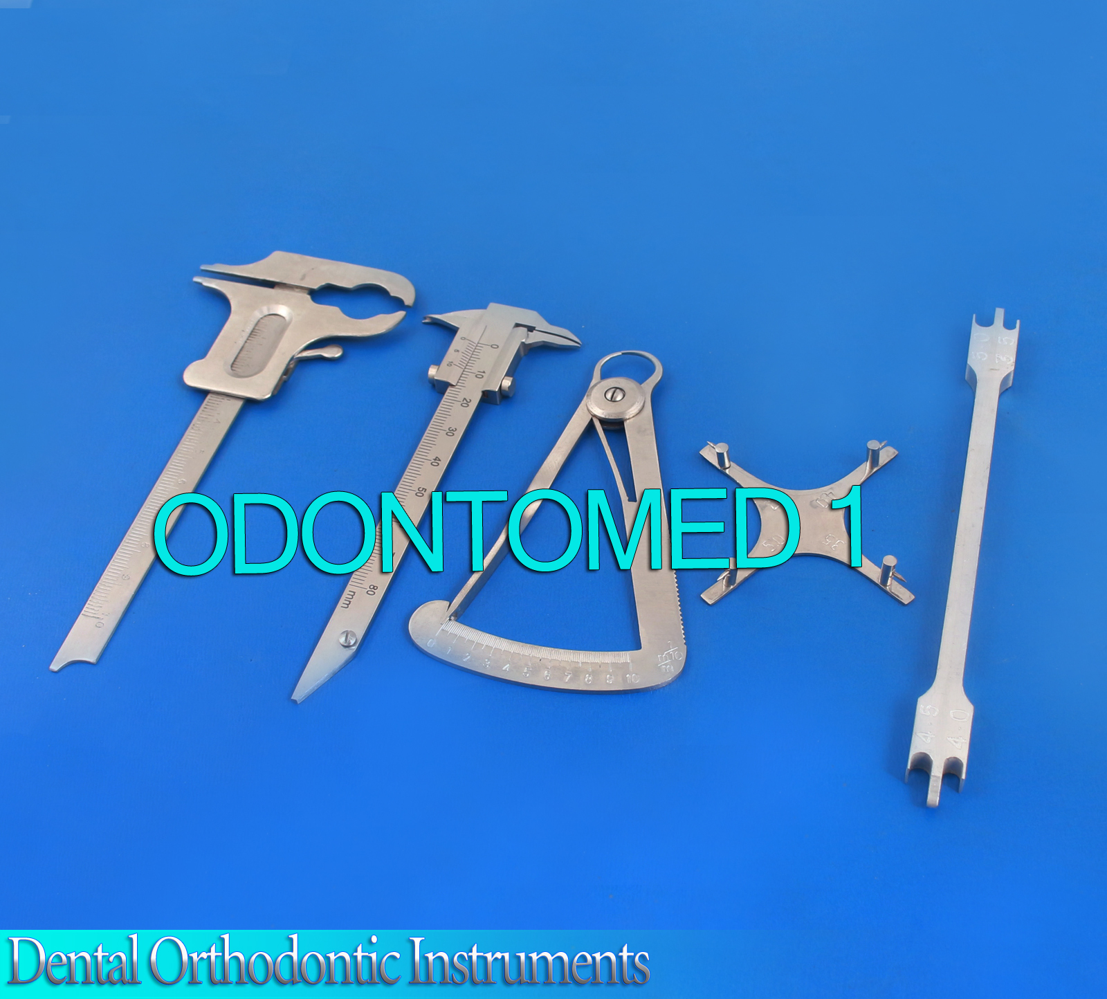 Dental Orthodontic Instruments Ortho Bracket Positioning Gauges Caliper ...