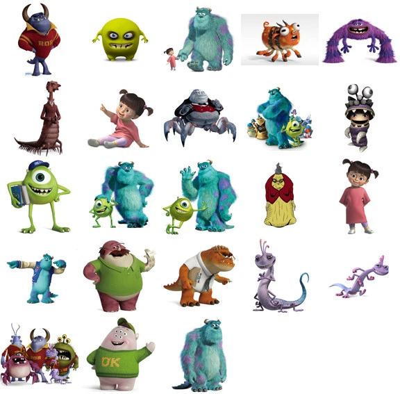Monsters Inc Characters Names List