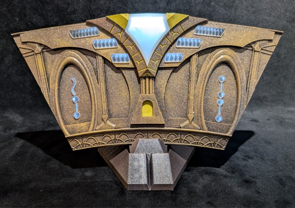 Stargate - SGU - 210mm Gate Chevron with illuminating stand | eBay