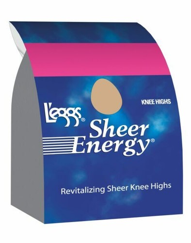 L'eggs Sheer Energy Regular, All Pantyhose 6-Pack Black A