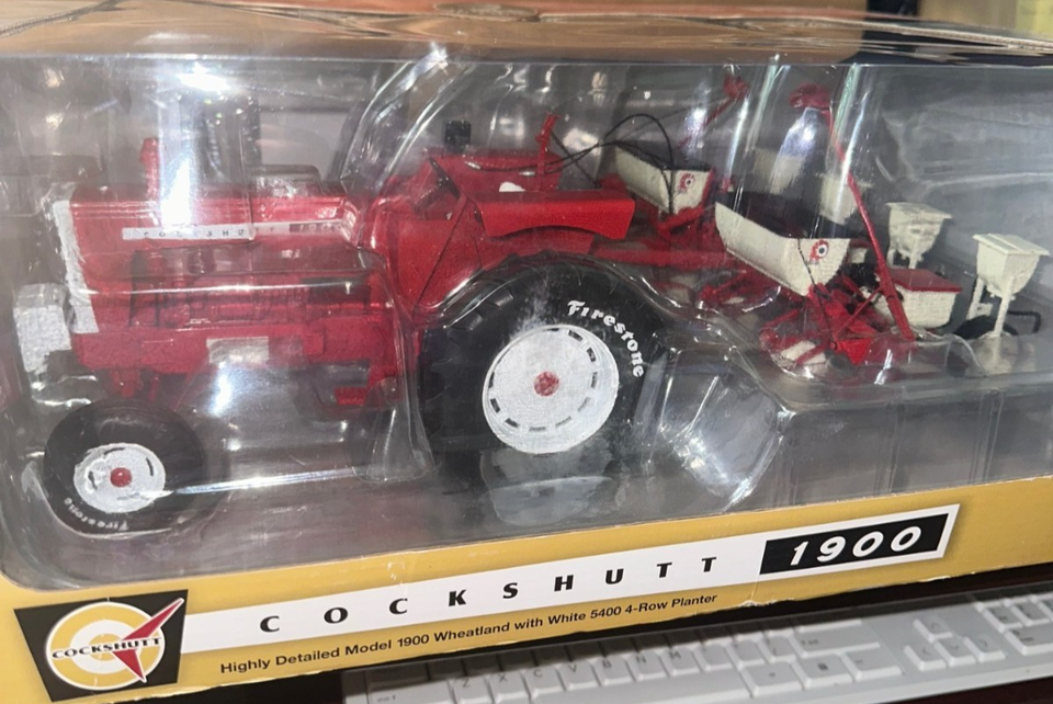 Cockshutt 1900 Wheels of Time Firestone Tractor & White 5400 4 Row Planter 1:16 | eBay